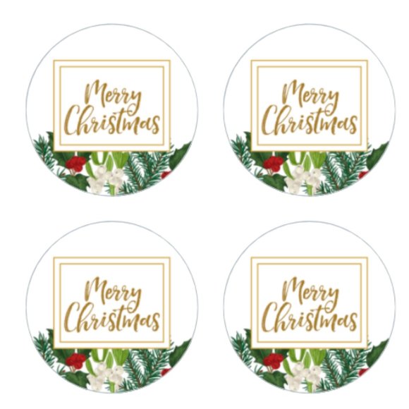 Office | Thank You Stickers Labels Christmas 6 Sticker | Poshmark
